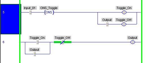 Luis Alves Database: Toggle Bit em Ladder