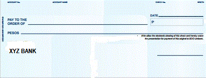 Check Clearing on the Same Day ~ BanksPhilippines.com