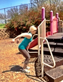 forwardfromtheheart: Playground Workout - Parent and child fitness!