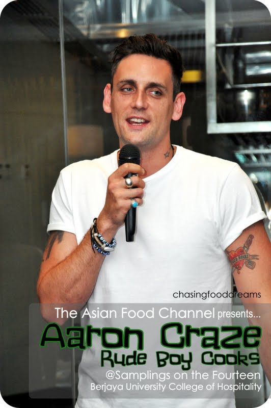 CHASING FOOD DREAMS: The Asian Food Channel Presents Aaron Craze of ...