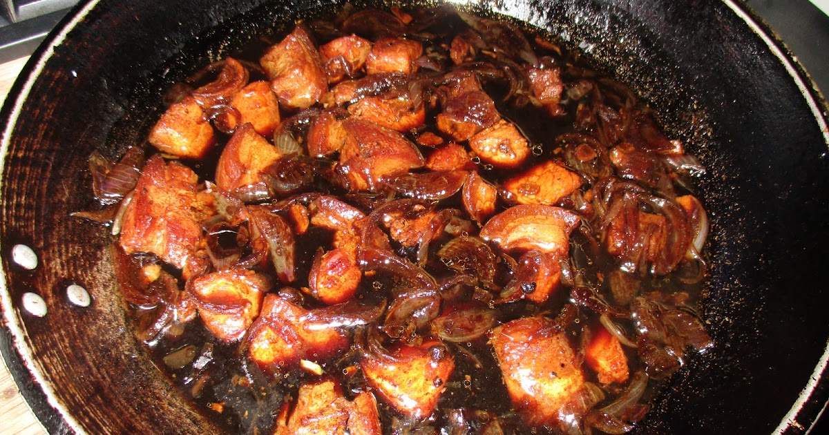 Filipino Food: "Adobong Baboy"