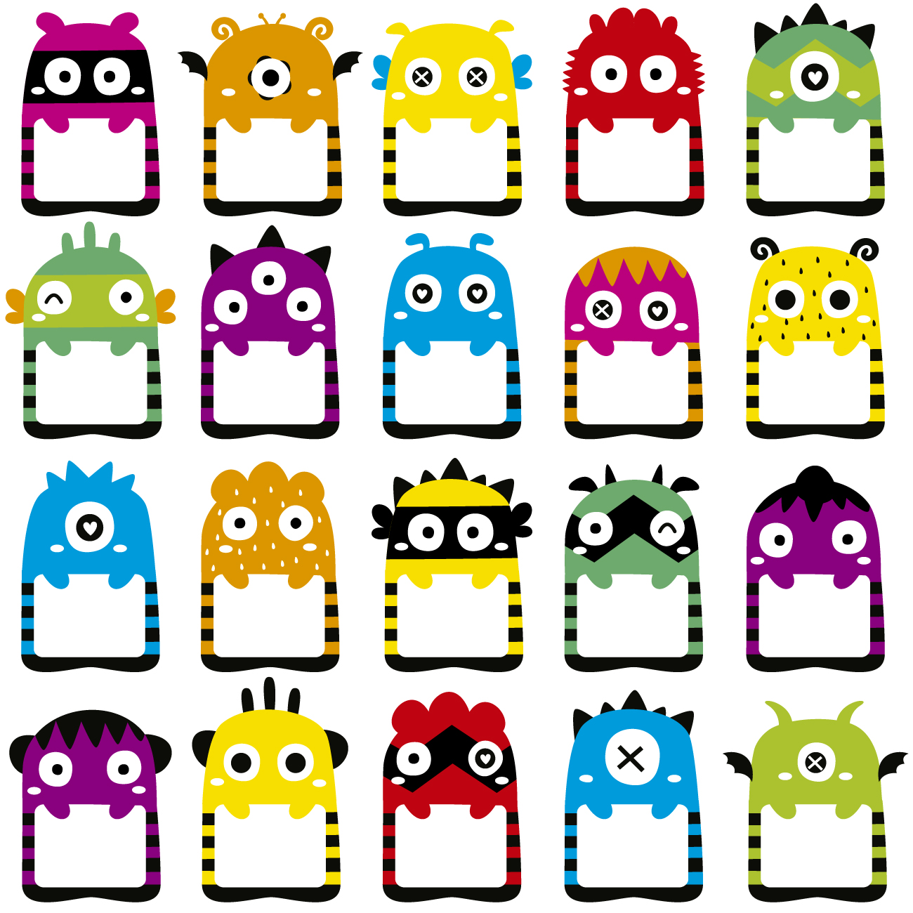 Cantinho do Primeiro Ciclo: Novos materiais do tema dos monstrinhos! 😍🐉