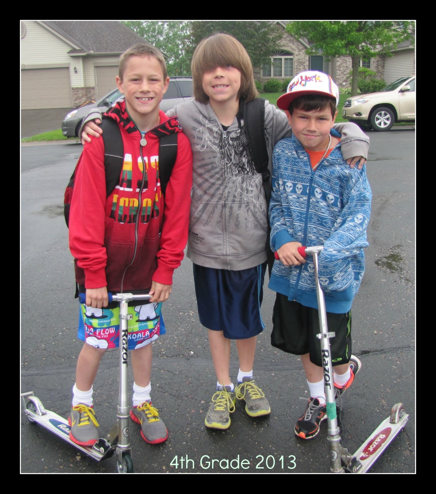 Nelson Family 2013: Logan's Last Day of 4th Grade