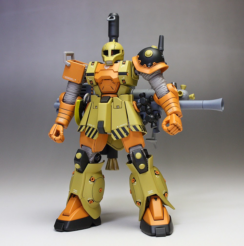 Custom Build: HG 1/144 Zaku I Old ver. (Thunderbolt Sector ver ...