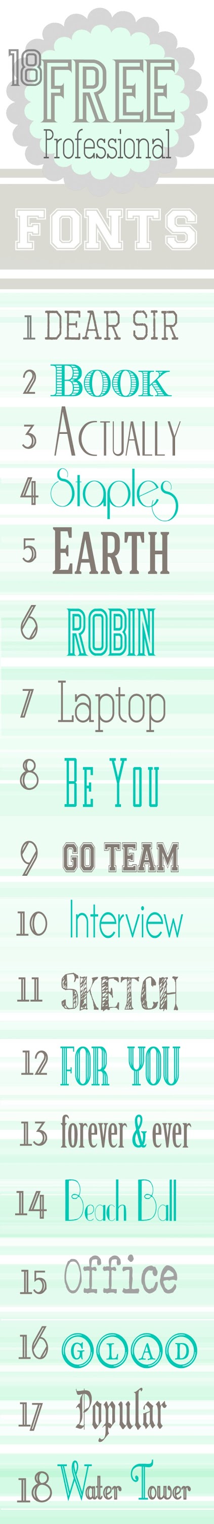 We Lived Happily Ever After: 18 Free Professional Fonts