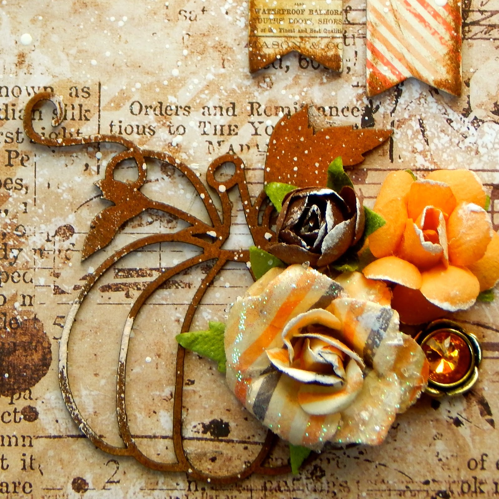 Scraps of Darkness and Scraps of Elegance: Gorgeous Fall layout ...