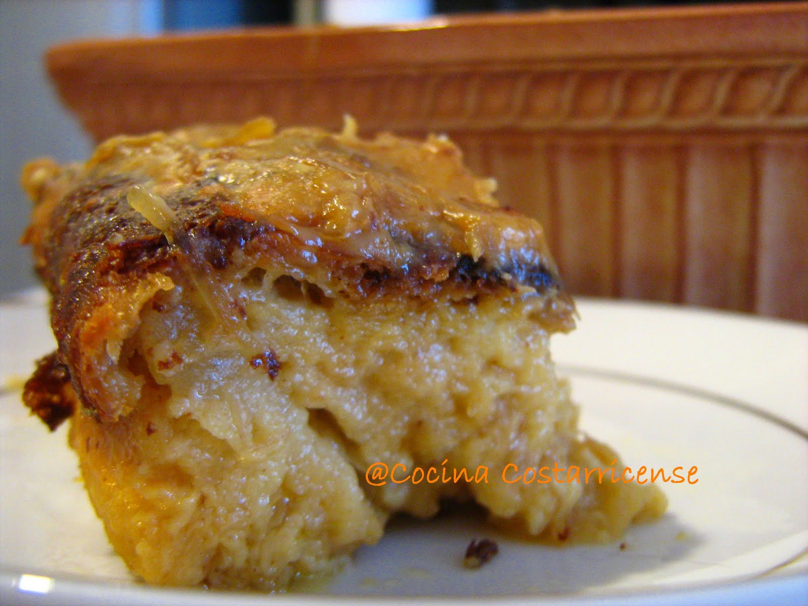 Cocina Costarricense: budín de chiverre
