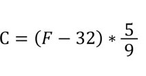 TrabajosJoseEduardo: Formula para convertir grados fahrenheit a celsius