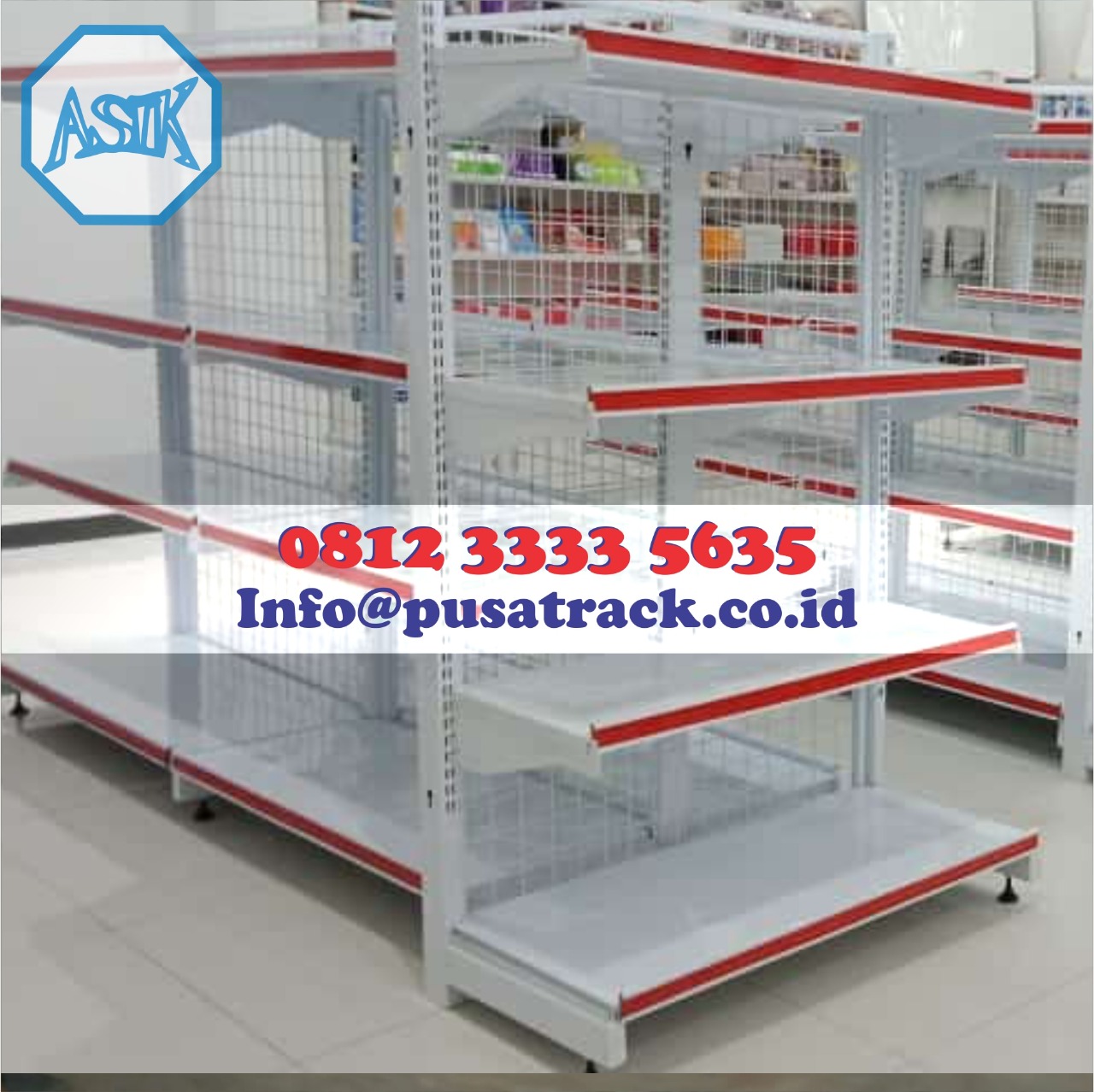 Jual Rak Gudang 081233335635: Rak Supermarket Malang