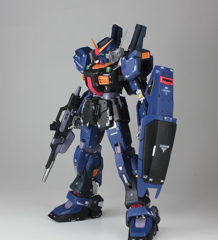 GUNDAM GUY: RG 1/144 Gundam Mk-II Titan - Painted Build