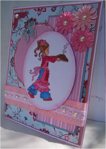 Beautiful Girlhood: A Girly Birthday Card