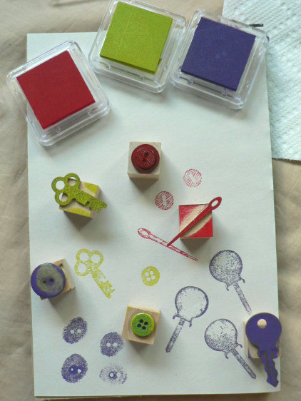 Ain't That The Berries: Martha Did It Better - DIY Object Stamps
