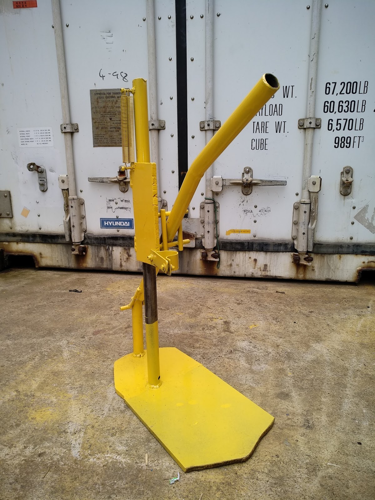 Reefer Container Special Custom Tools - Drill Press - By Dhilreefer