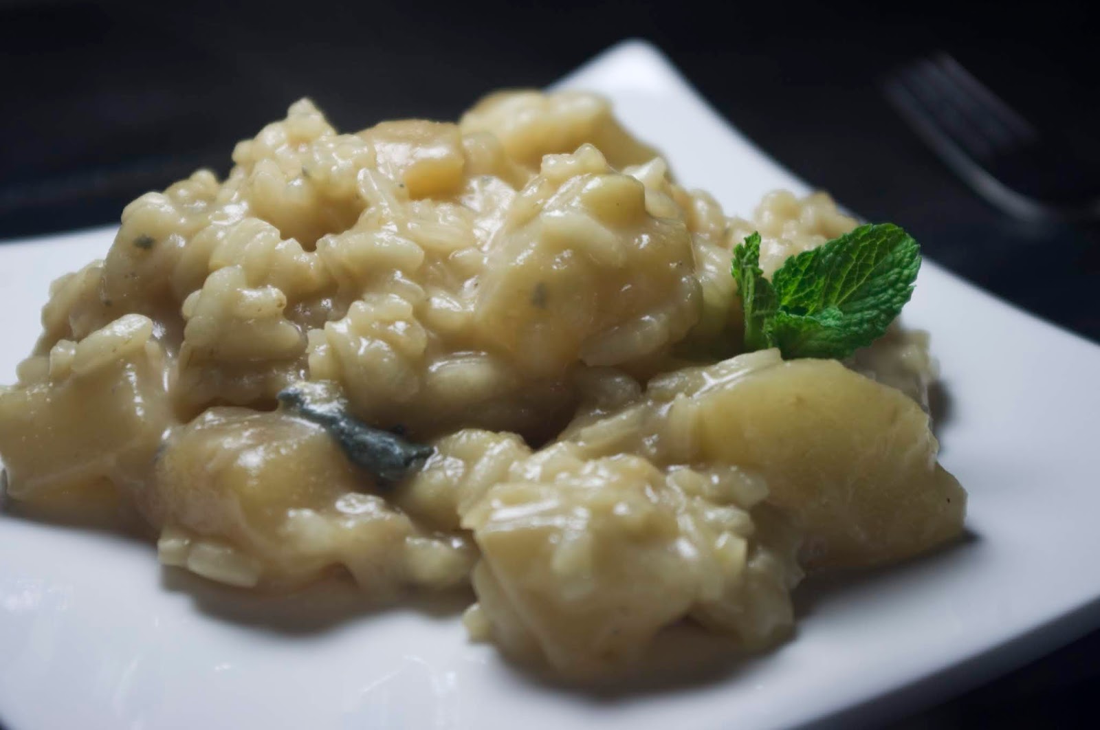 Explora Gourmet: Risotto con pera y queso azul