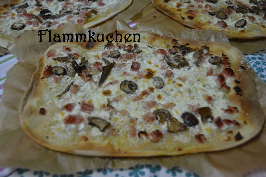 FLAMMKUCHEN o Tarte flambée