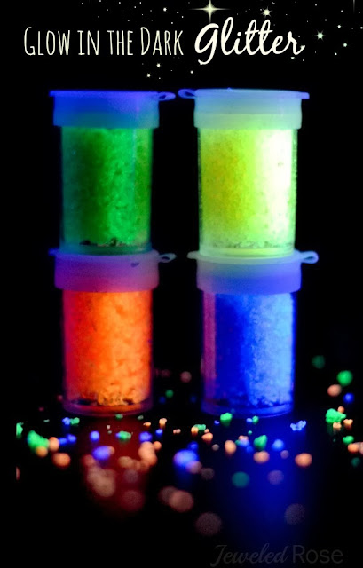 Glow in the Dark Glitter Recipe | Growing A Jeweled Rose | Bloglovin’
