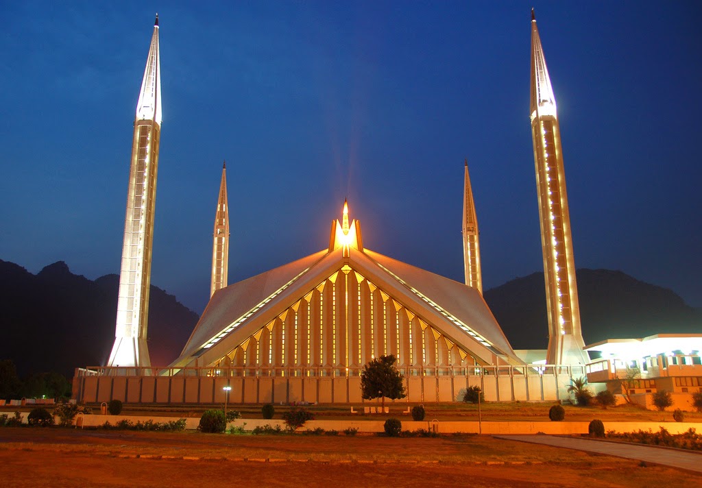 Pakistani Mosques Pics, Top Beautiful Pakistani Mosque With Name