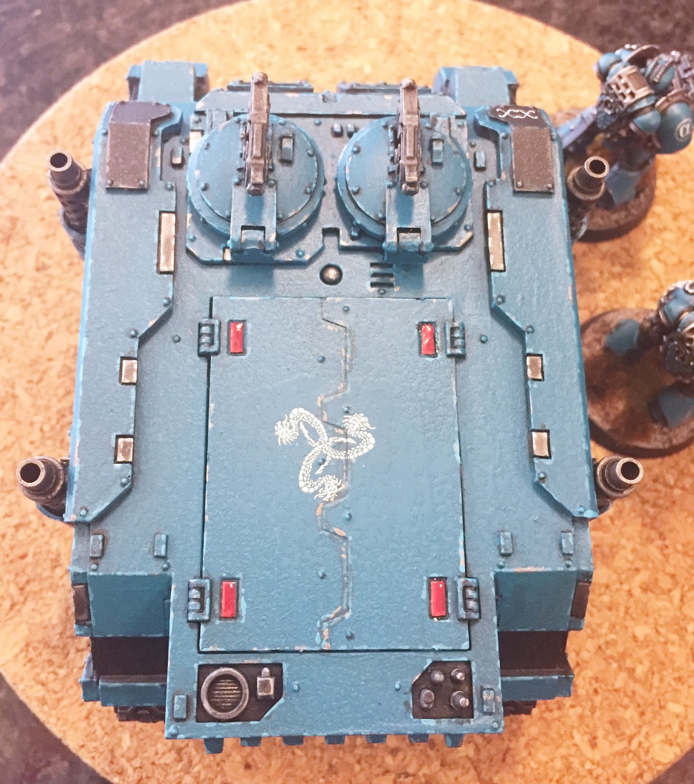 Fawcett Avenue Conscripts: Rhino APC for 30k Alpha Legion
