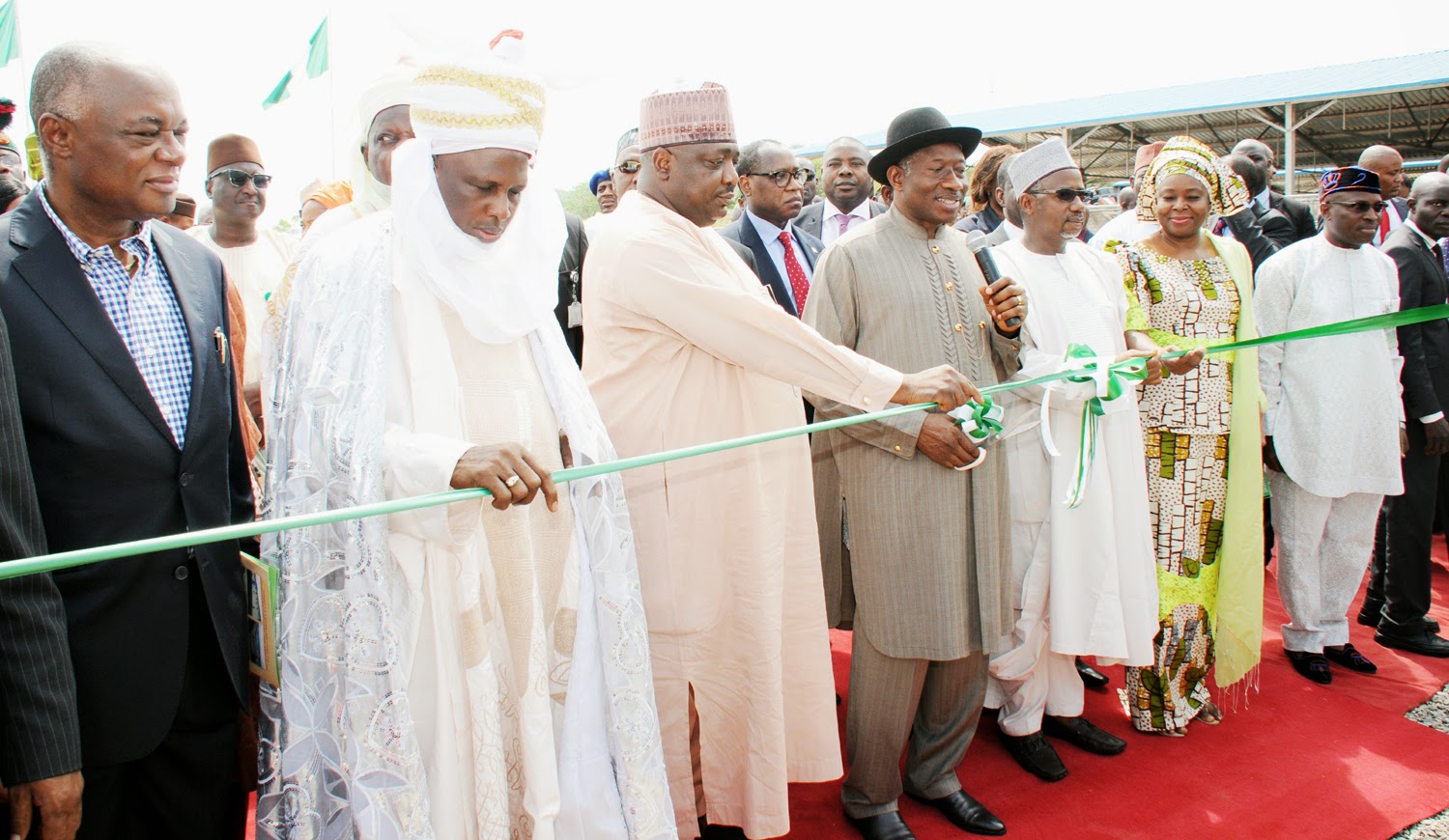 Nigeria Today: PHOTOS: INAUGURATION OF LOWER USUMA DAM WATER TREATMENT ...