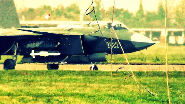 GreenDef: Photo of J-20 with PL-13 Missiles Released for PRC National Day