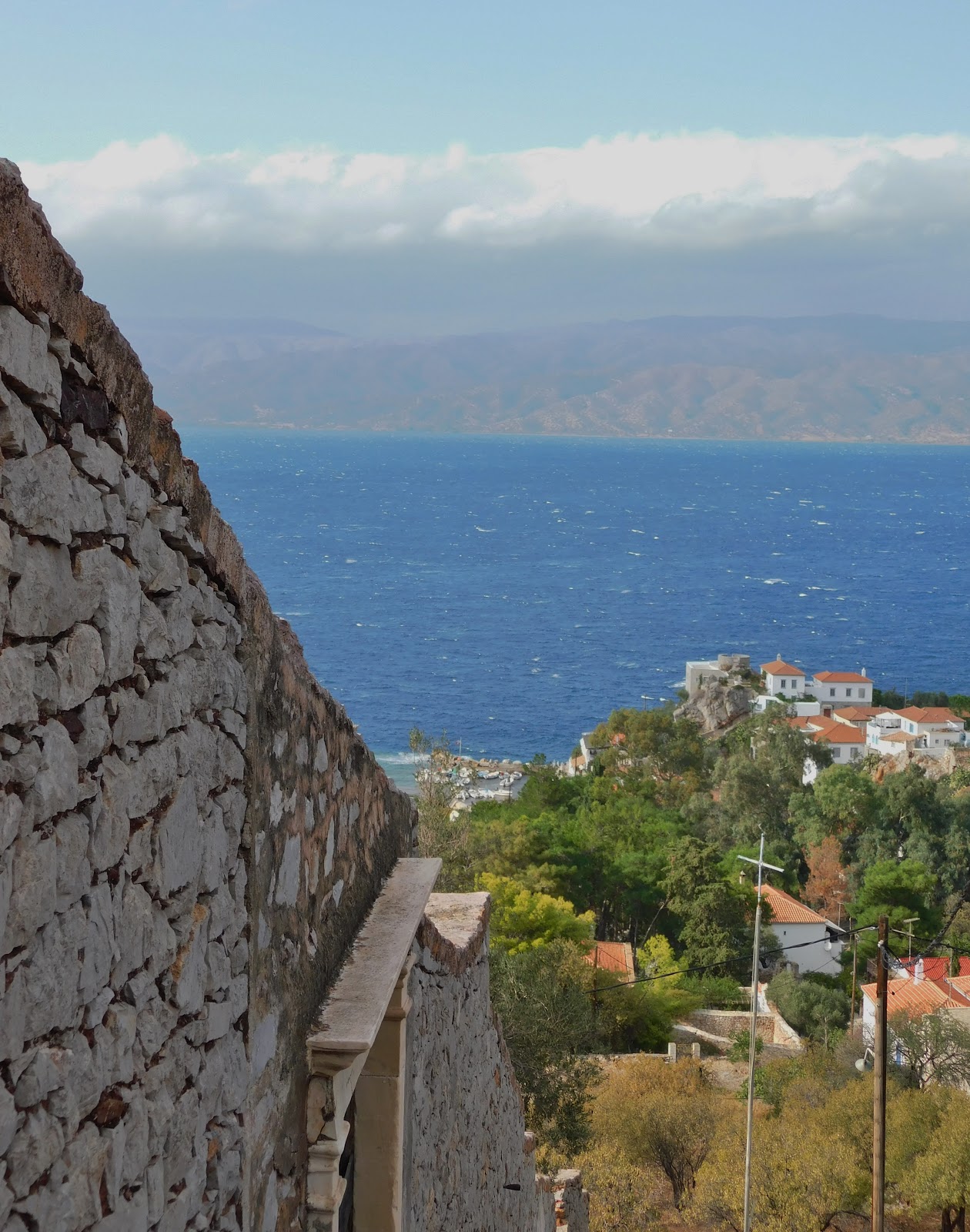 Corfu Blues and Global Views: Hydra, Day 2: The Ghika House (Ruin); The ...