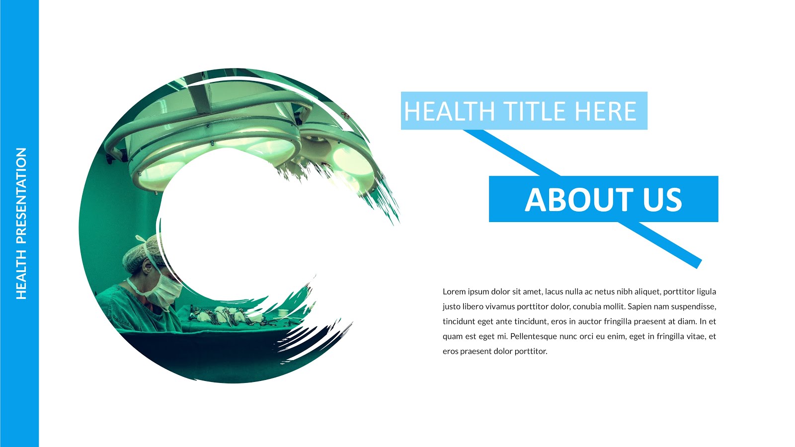 6 Slides about us Health powerpoint and background professional ...
