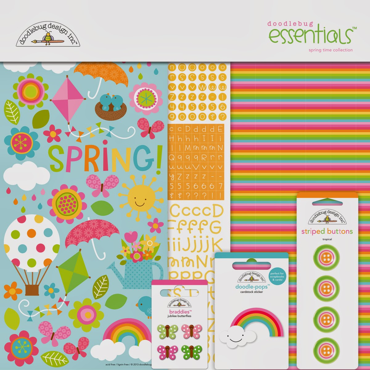 Doodlebug Design Inc Blog: Springtime Collection Launch Party + Giveaway
