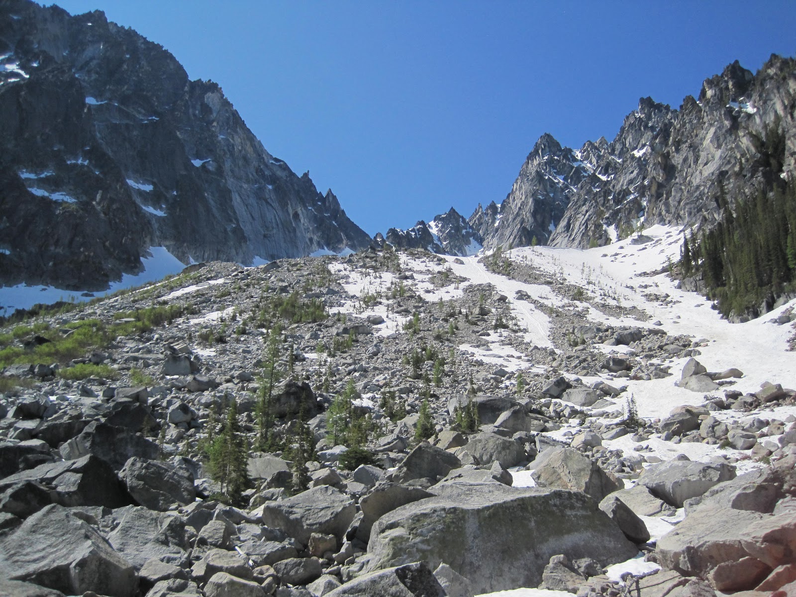 Skier Boyz: Colchuck Glacier