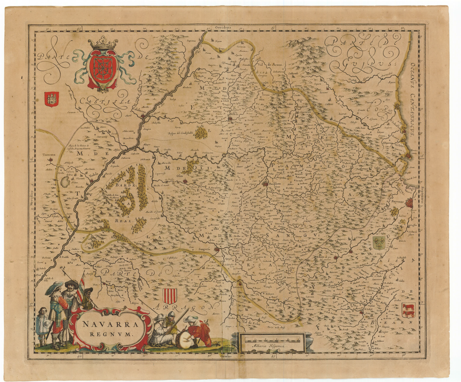 Mapas antiguos de Navarra