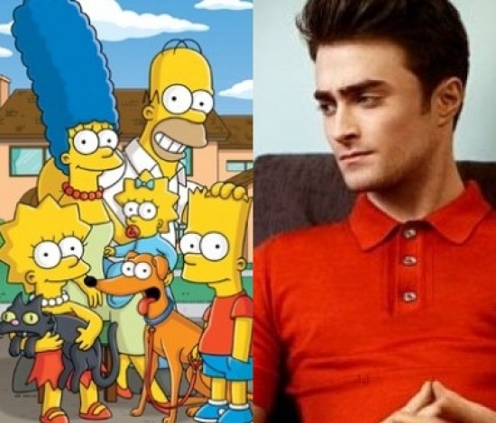 Famosos-Net: Los Simpson: Daniel Radcliffe dará su voz en nueva ...