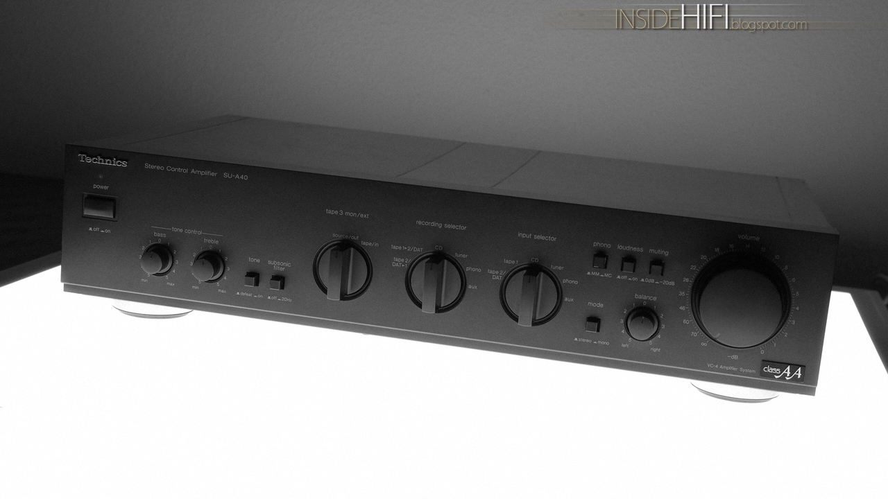 Inside Hi-Fi: Technics SU-A40 (SU-A40EG-K)