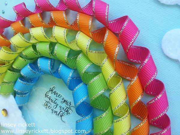 Really Reasonable Ribbon Blog: Rainbow Ribbon Art