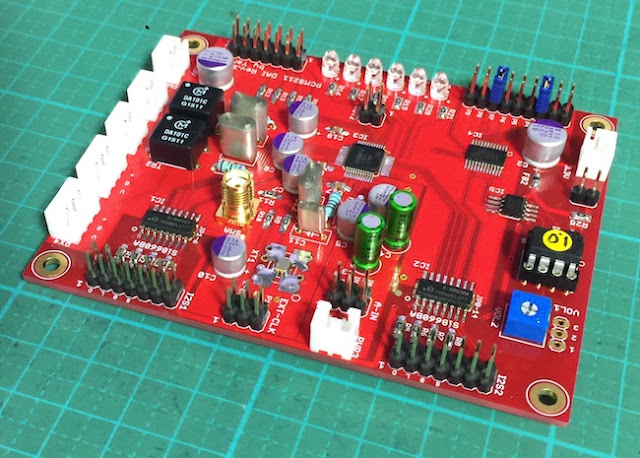 やなさんのオーディオ五里霧中: PCM9211 DAI基板の頒布を開始しました。