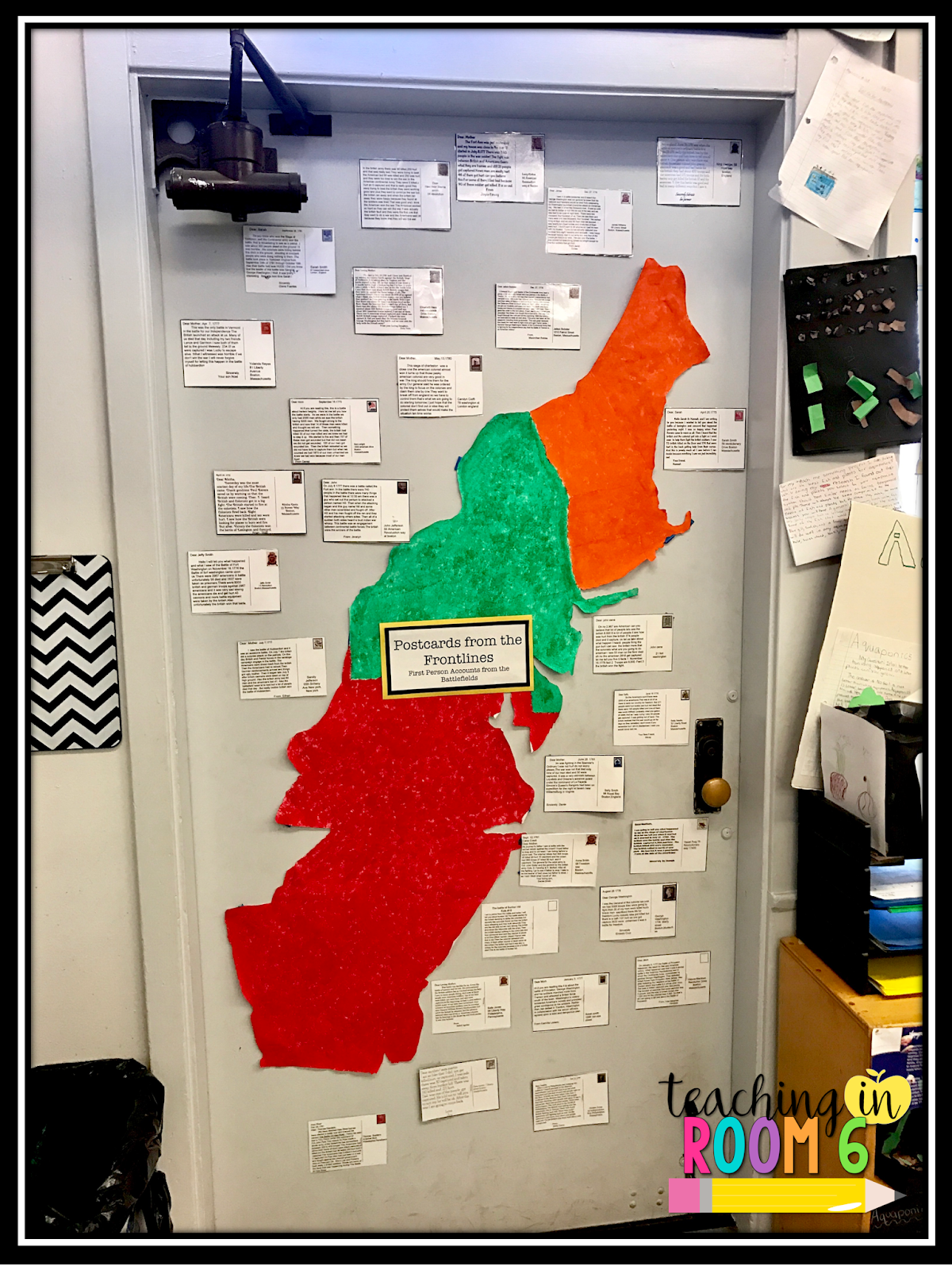 Postcards from the Battlefield | Teaching in Room 6
