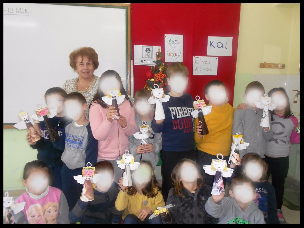 lila365idees: ΦΤΙΑΧΝΟΝΤΑΣ ΑΓΓΕΛΑΚΙΑ & ΑΣΤΕΡΙΑ ΜΕ ΤΑ ΠΑΙΔΑΚΙΑ ΤΗΣ ΠΡΩΤΗΣ ...
