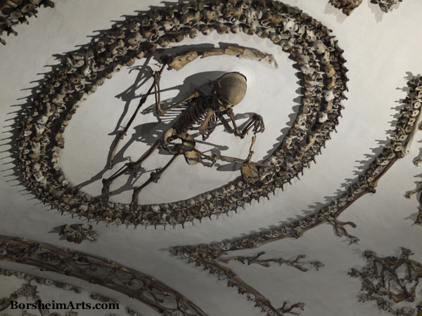 Sculptor / Painter Kelly Borsheim's Blog: Bone Crypt of Friars ...