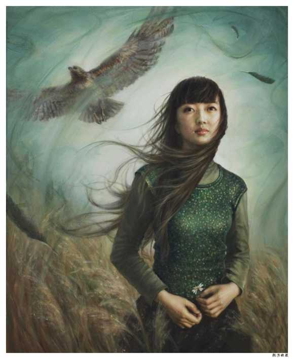 20 Gambar Karya Lukisan Realisme Xu Fang