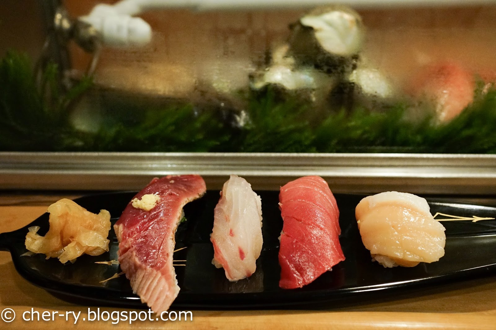 Life of a Lil Notti Monkey: Hashida Sushi, Tokyo