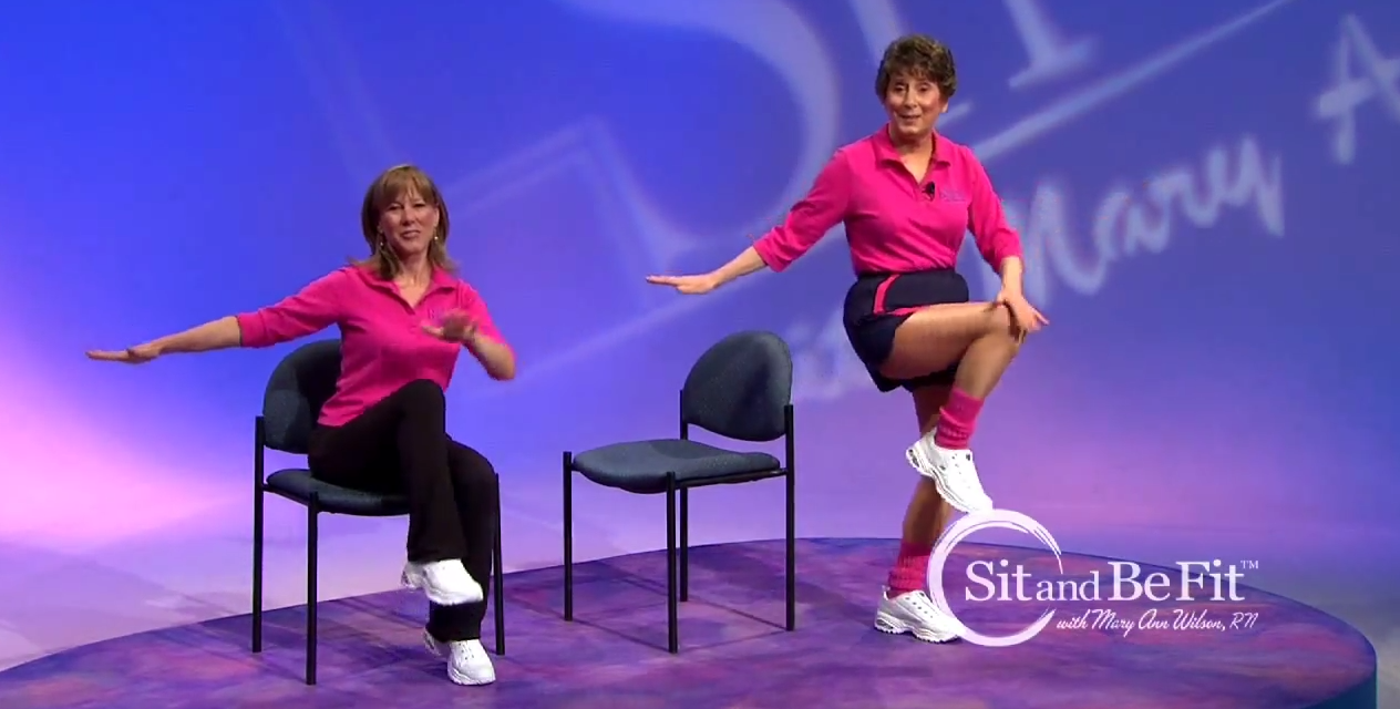 World of Sass: Reaching Out for a Better Day with "Sit and Be Fit"
