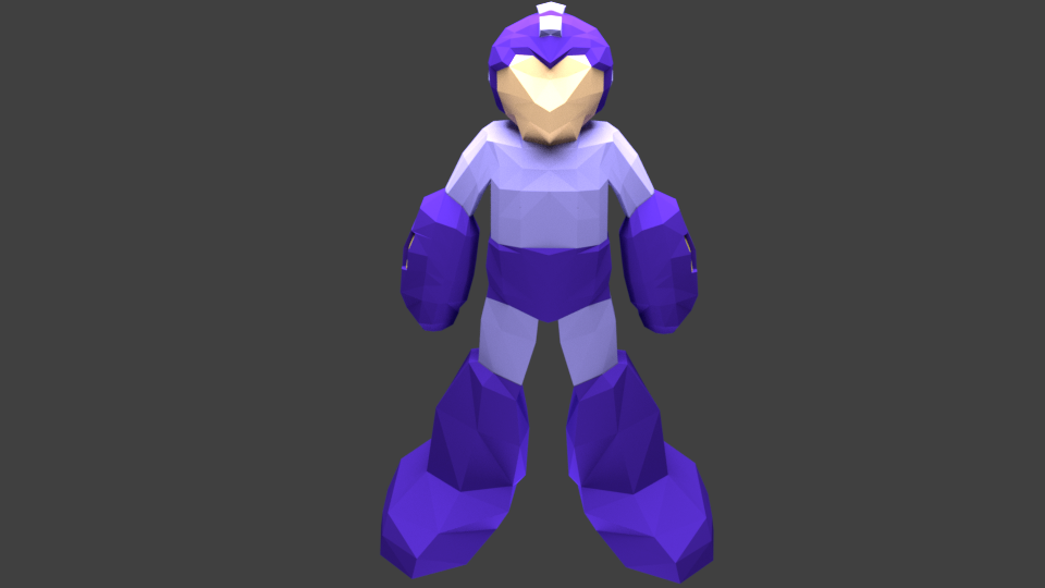 Mega Man Character Model