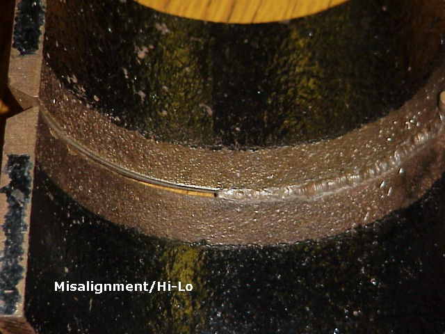 Integrated Weld Defect Linear Misalignment