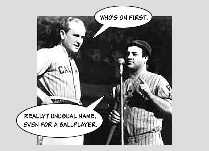 "Who's on First?": A Classic Routine that Stands Alone ~ Anthony ...