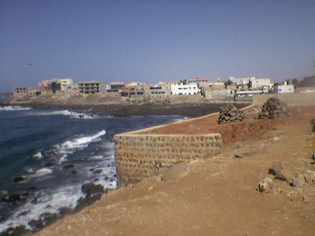 ngor, virage, dakar, terrain de 700m² à vendre pieds dans l'eau à 55. ...