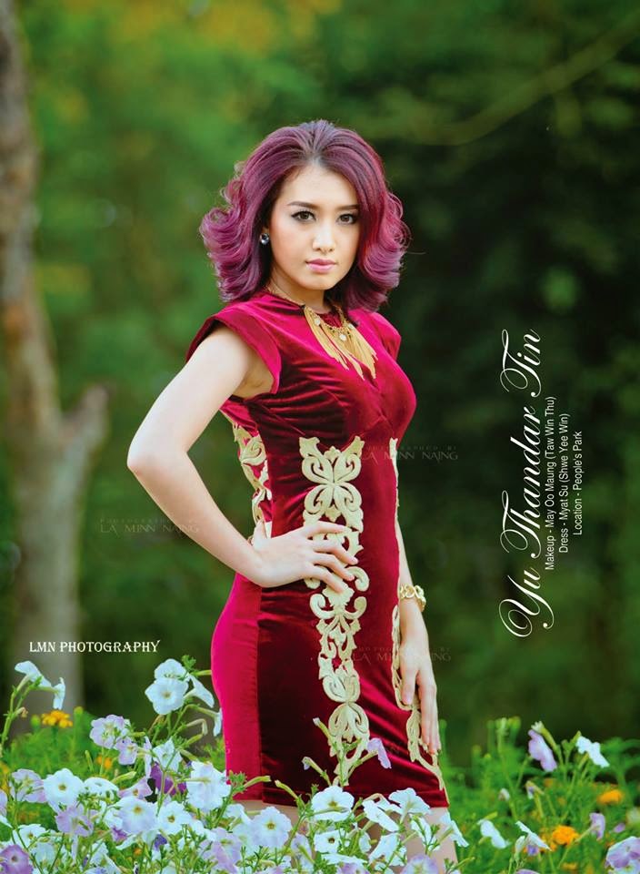 Yu Thandar Tin Beautiful Myanmar Model