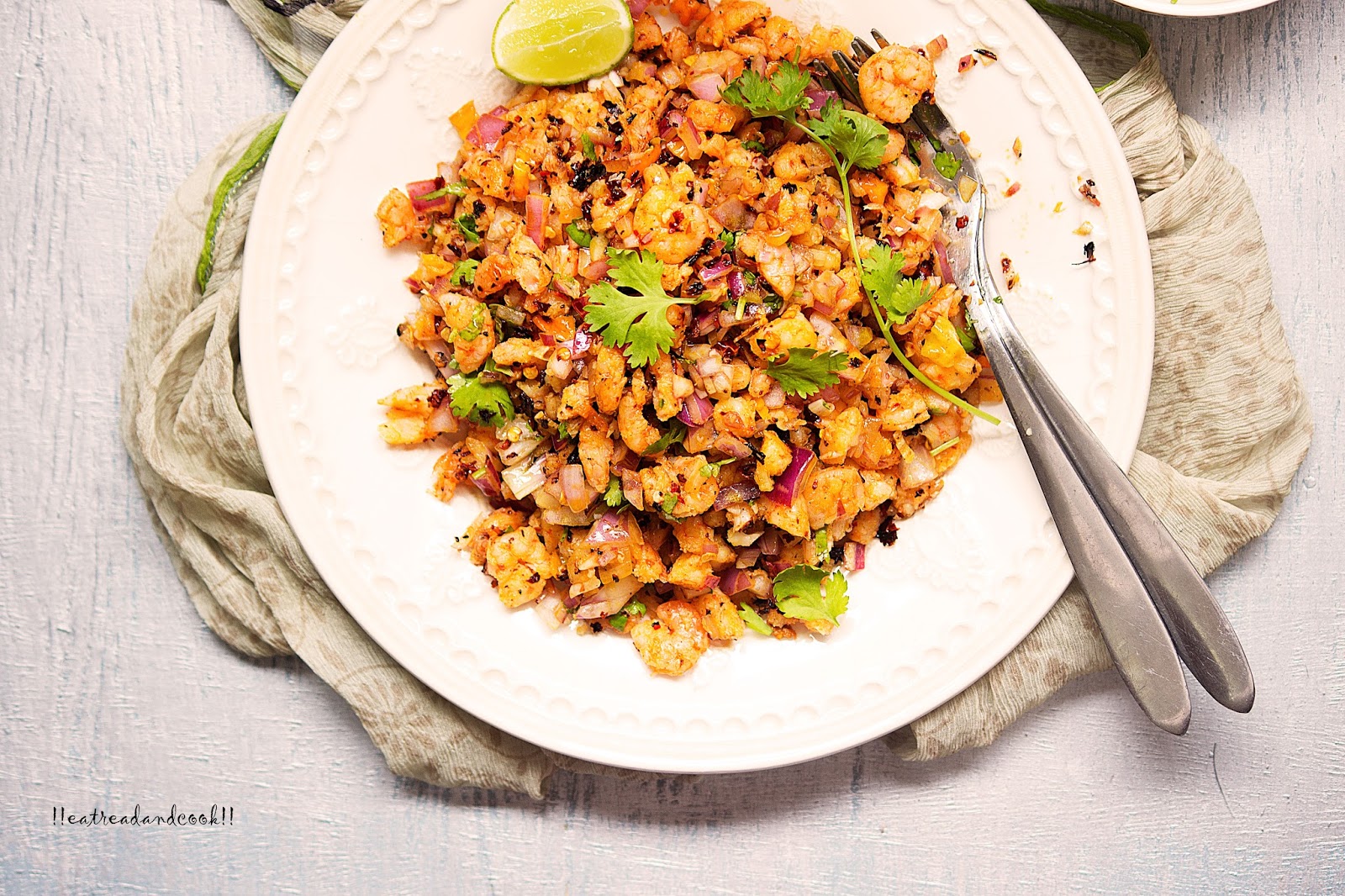 Chingri Macher Bhorta / Bengali Prawn Bharta