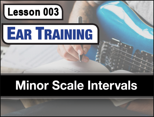 EAR TRAINING 003: Minor Scale Intervals | Creative Guitar Studio