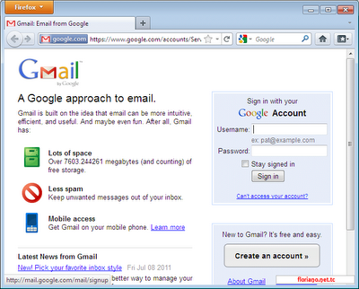 I am The Bana: Cara Membuat Alamat Email Gmail ( Google Mail )
