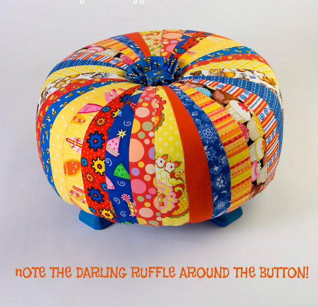 Sew what's cooking with Joan!: Miss Muffet sat on her Tuffet!
