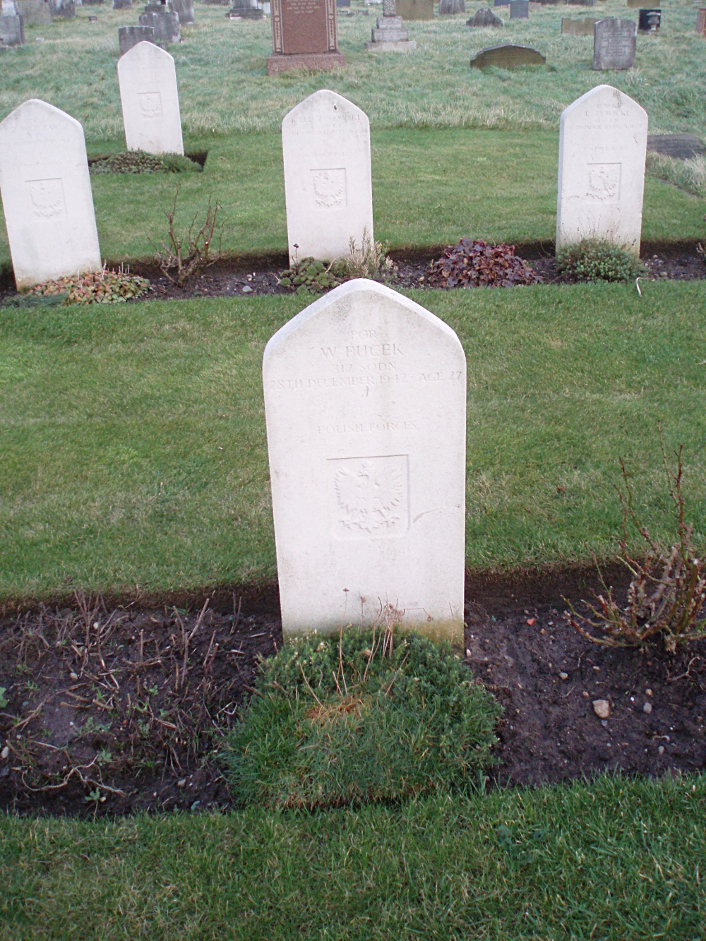 Memorials: Polish Airmen in Layton Cemetery, Blackpool