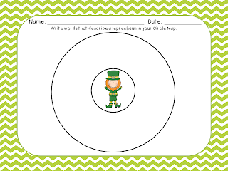 Lovely Literacy & More: St. Patrick's Day Writing Maps & Leeby's Giveaway
